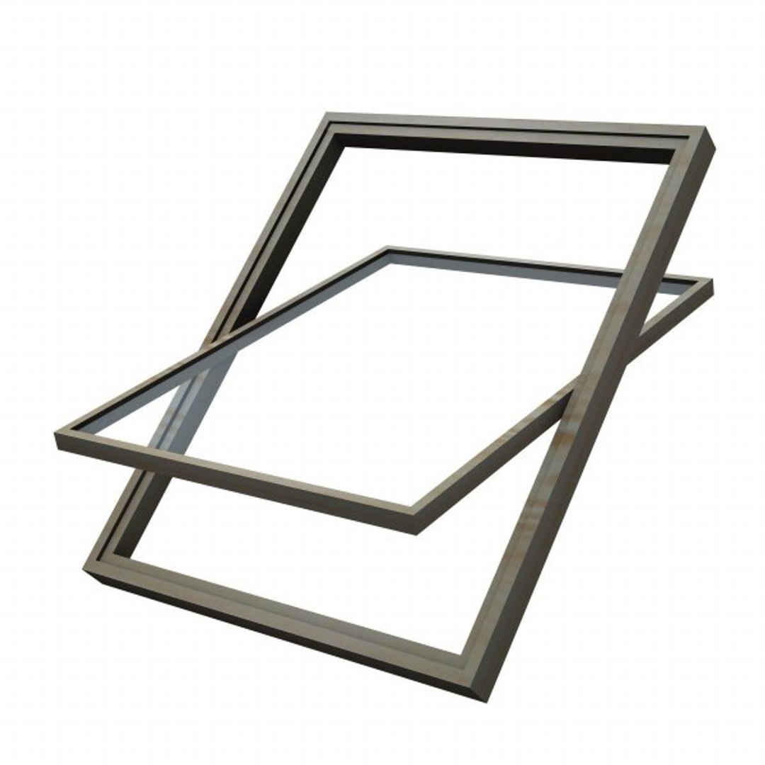 3d windows roof model