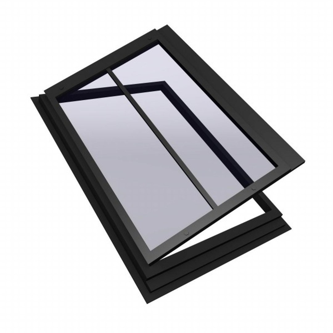 3d windows roof model