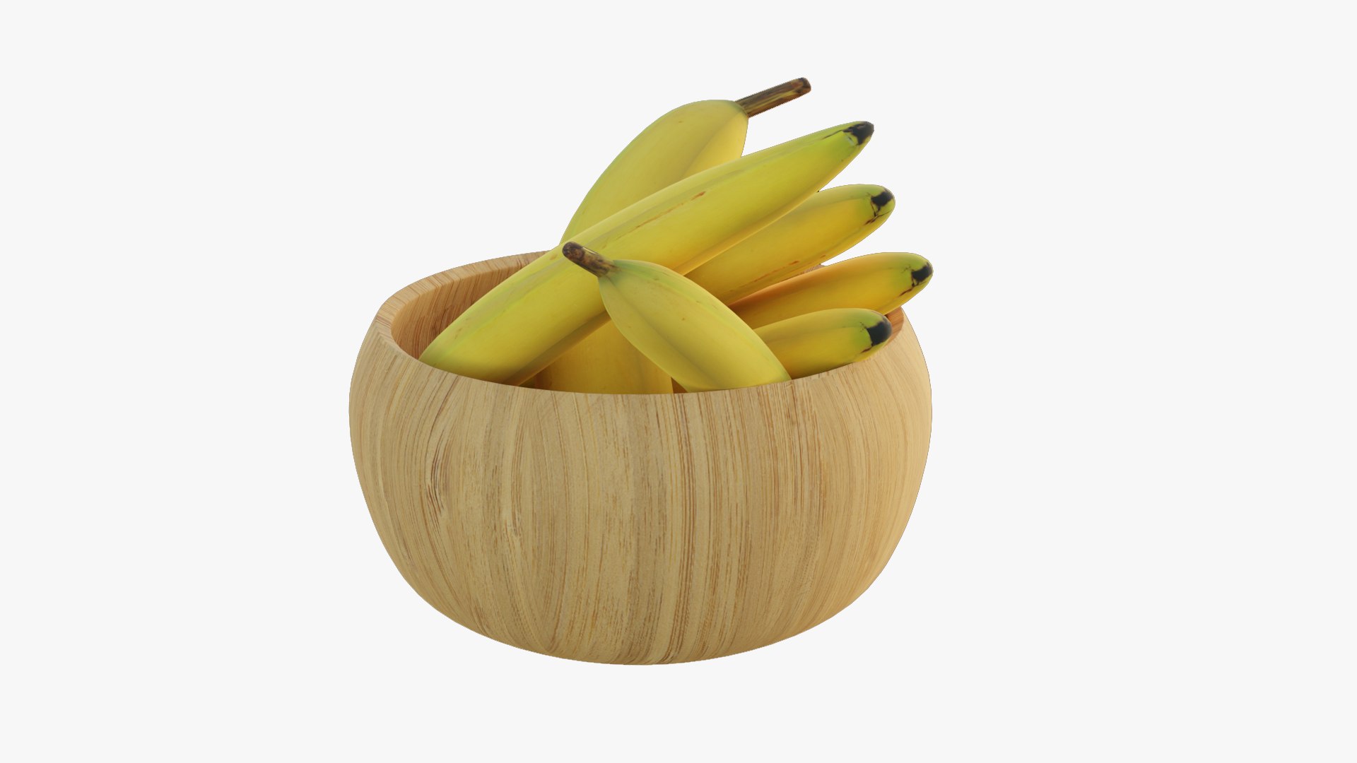 Banana Plate V2 3D Model - TurboSquid 2259231