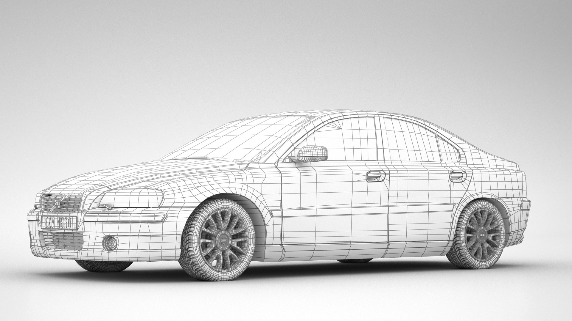 3D Volvo S60 Model - TurboSquid 2011592