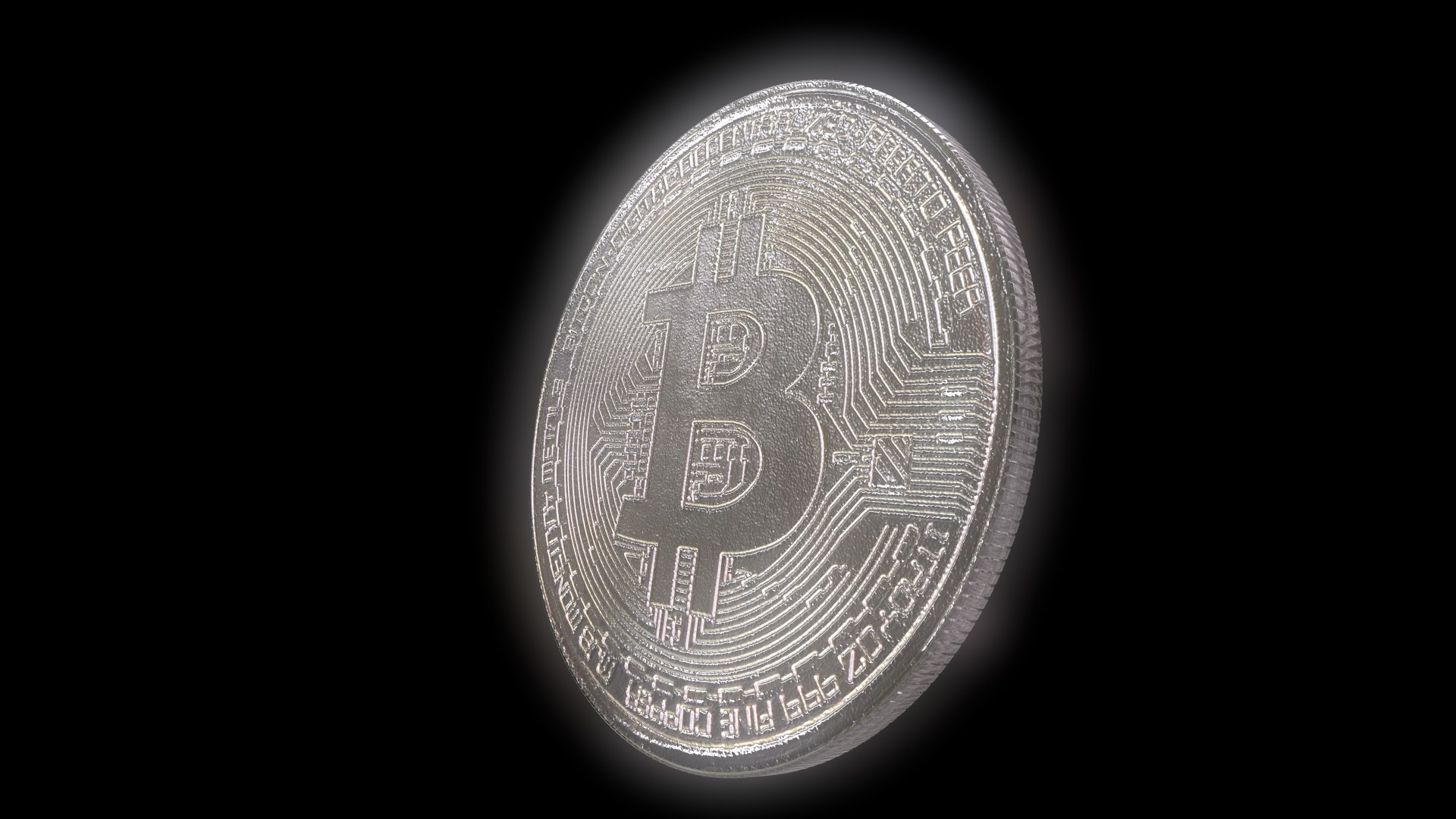 3D Bitcoin cryptocurrency - TurboSquid 1770151
