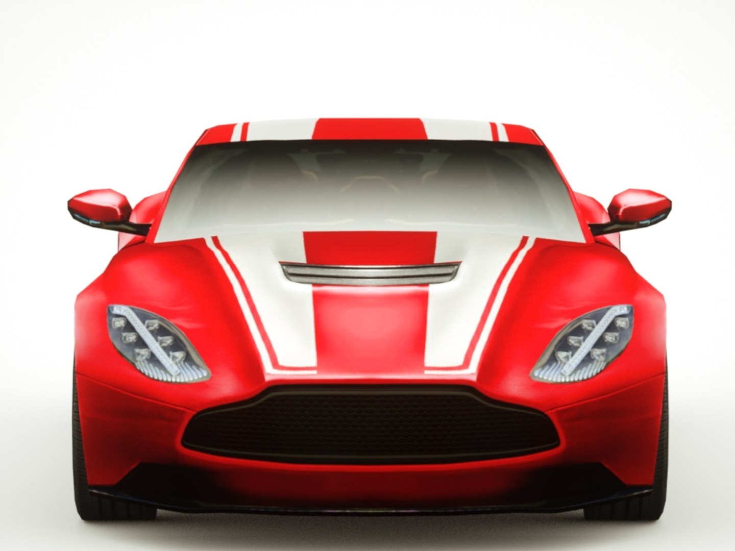 3d Generic Supercars Colors Car