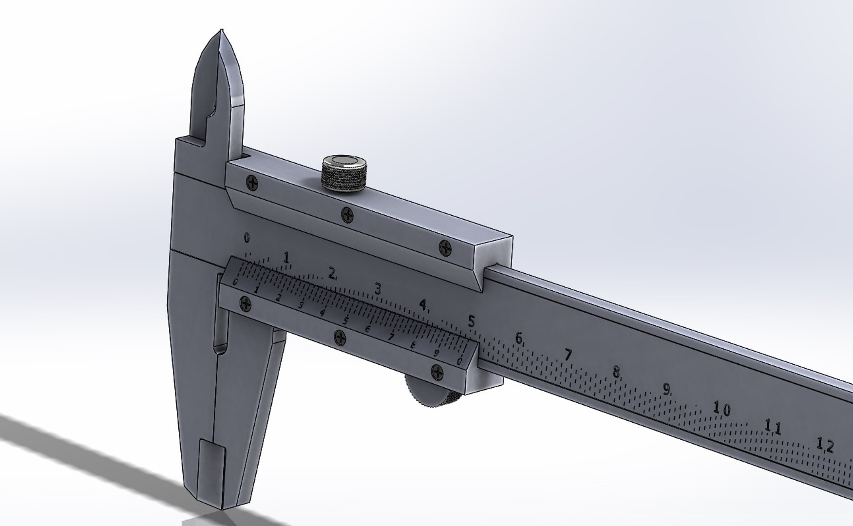 Caliper 3D Model - TurboSquid 1249938