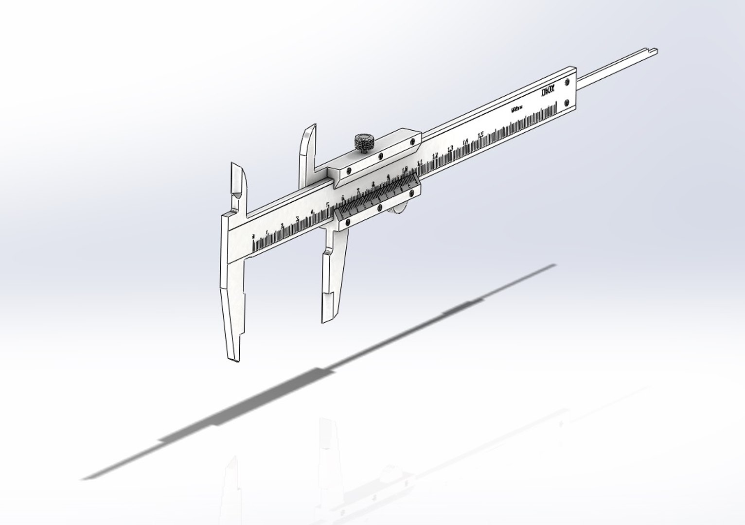 Caliper 3D Model - TurboSquid 1249938