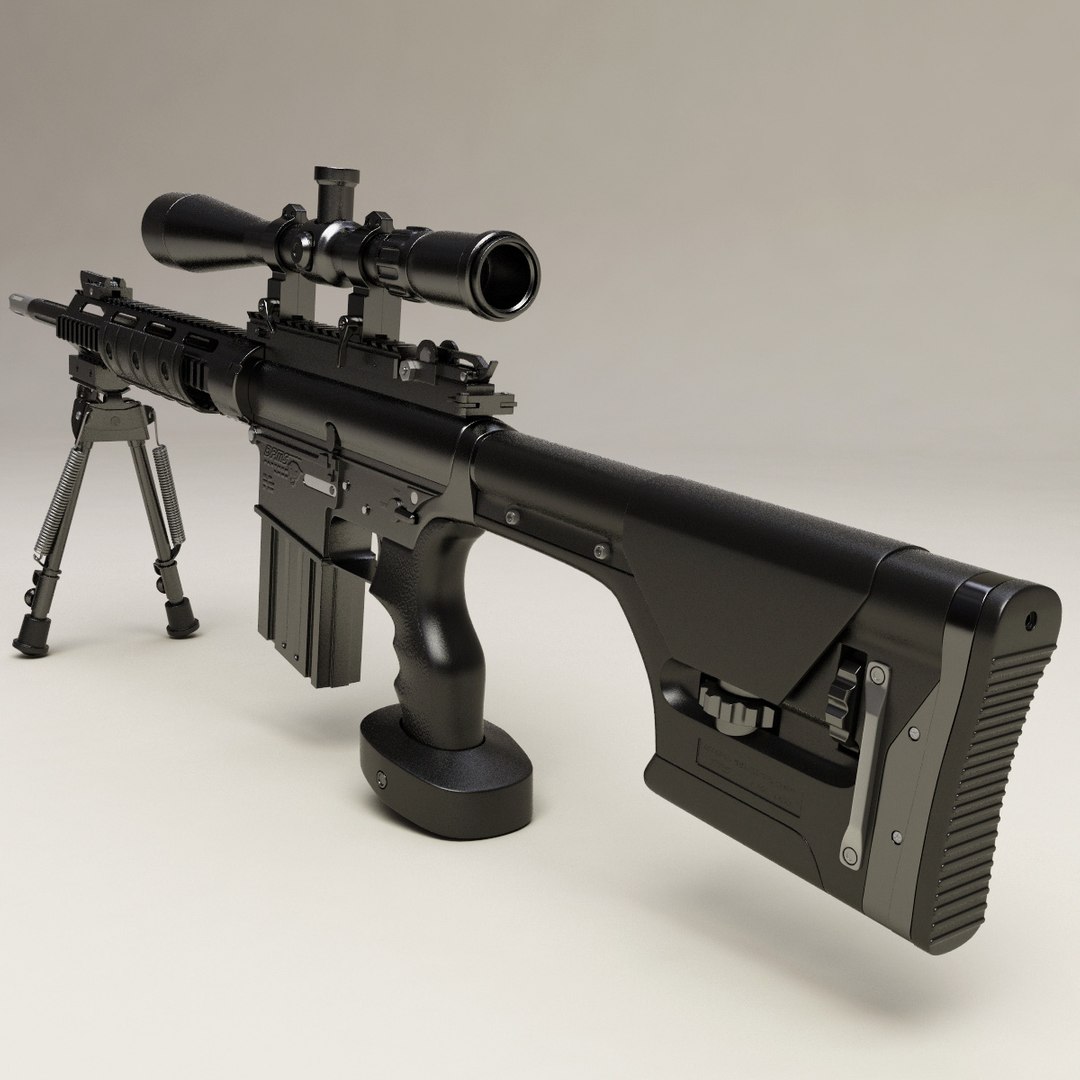 Maya Realistic Dpms Lr-308 Semi