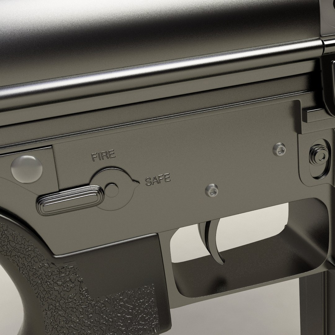 Maya Realistic Dpms Lr-308 Semi