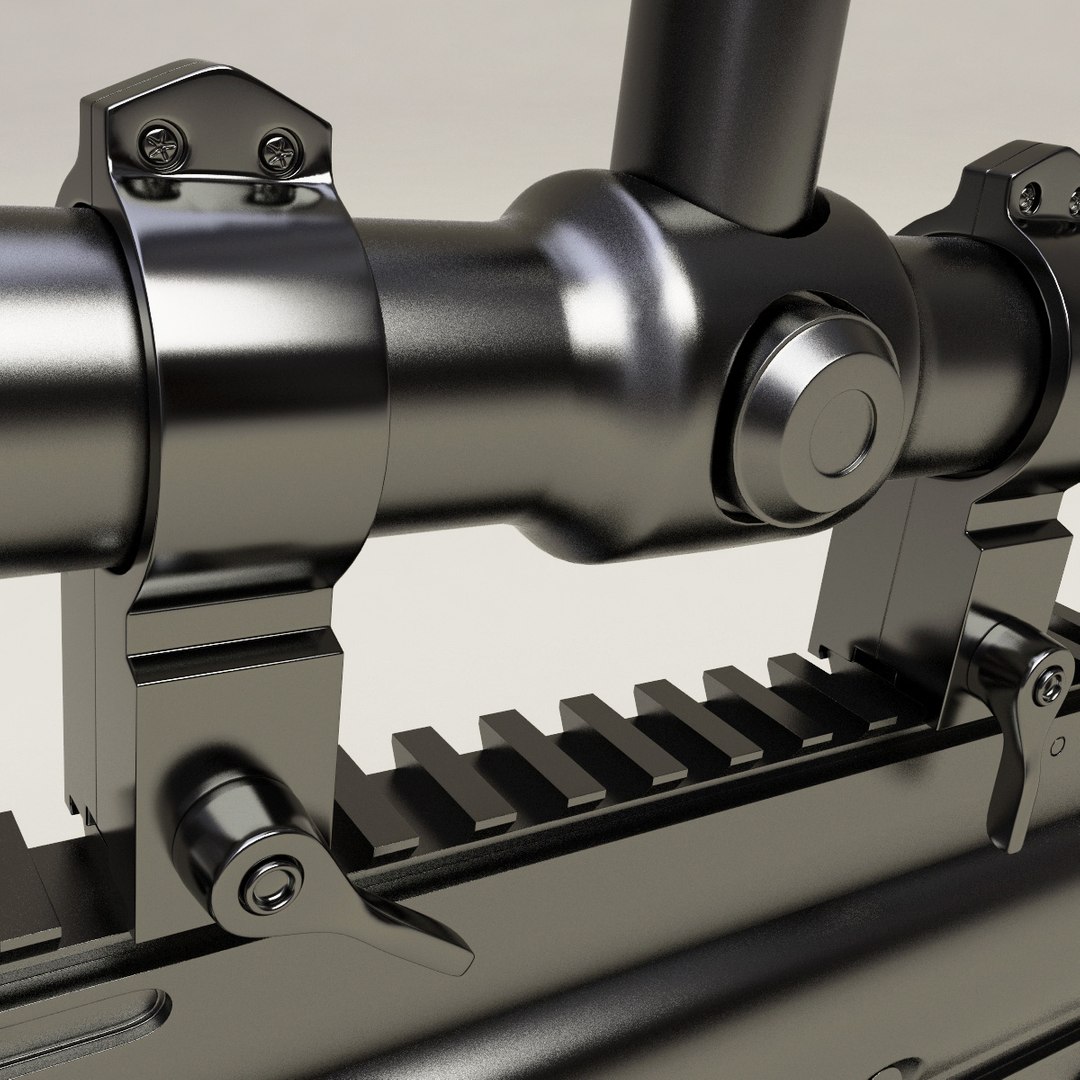 Maya Realistic Dpms Lr-308 Semi