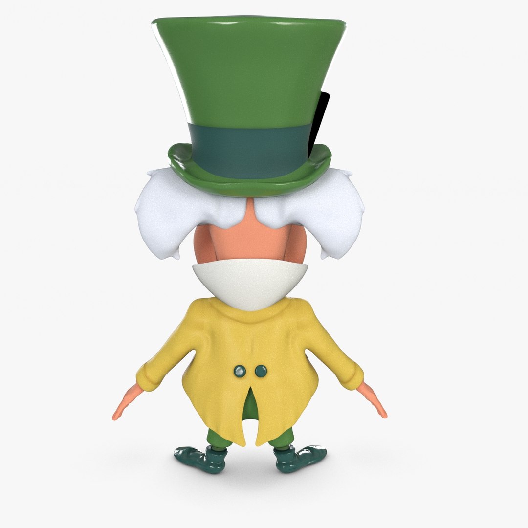 Mad Hatter 3d Model