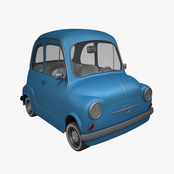 cartoon fiat 600 car max