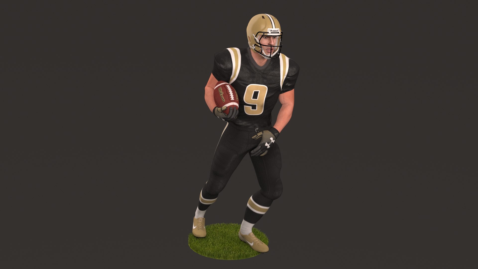 3D Model Rigged Football Player 2020 - TurboSquid 1549724