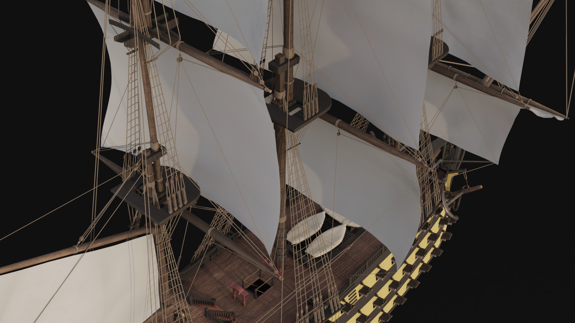 HMS Endeavour Sailing Ship 3D - TurboSquid 2097289