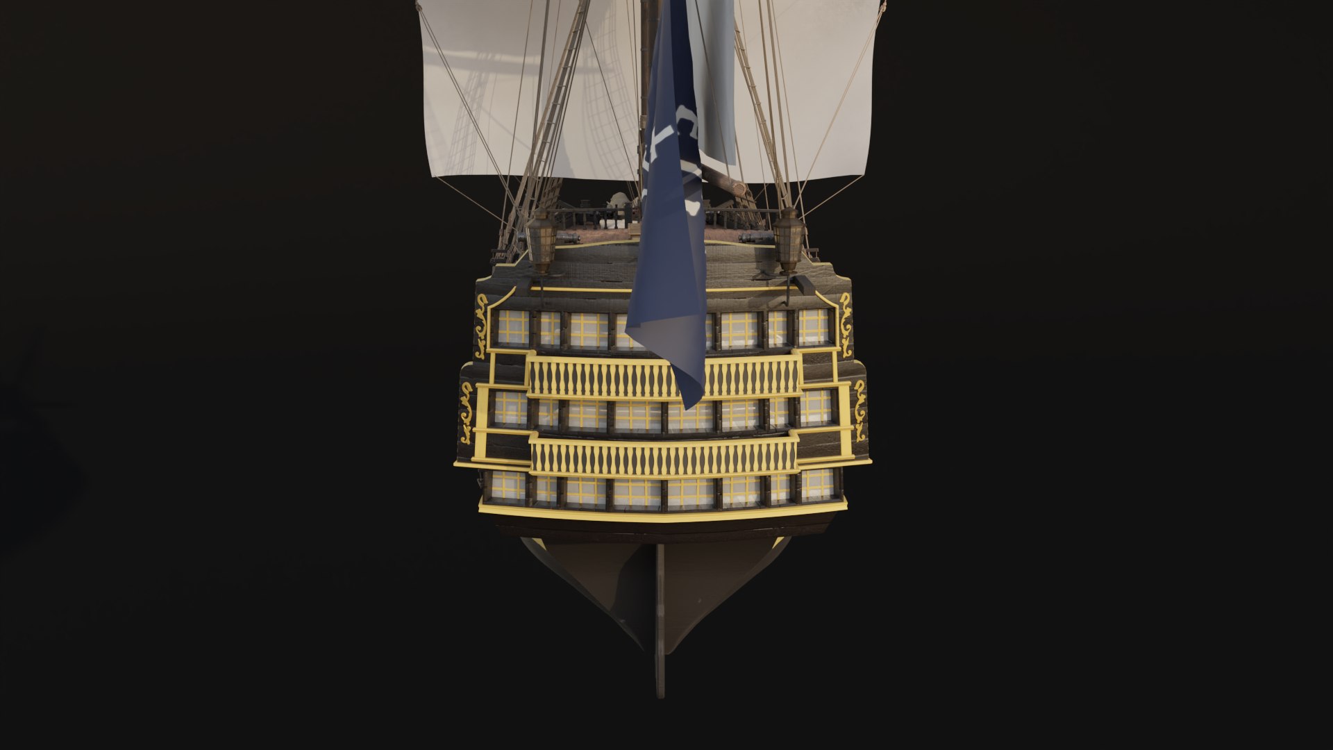 HMS Endeavour Sailing Ship 3D - TurboSquid 2097289