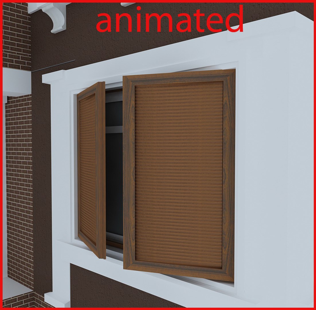 3d Window Blind Model