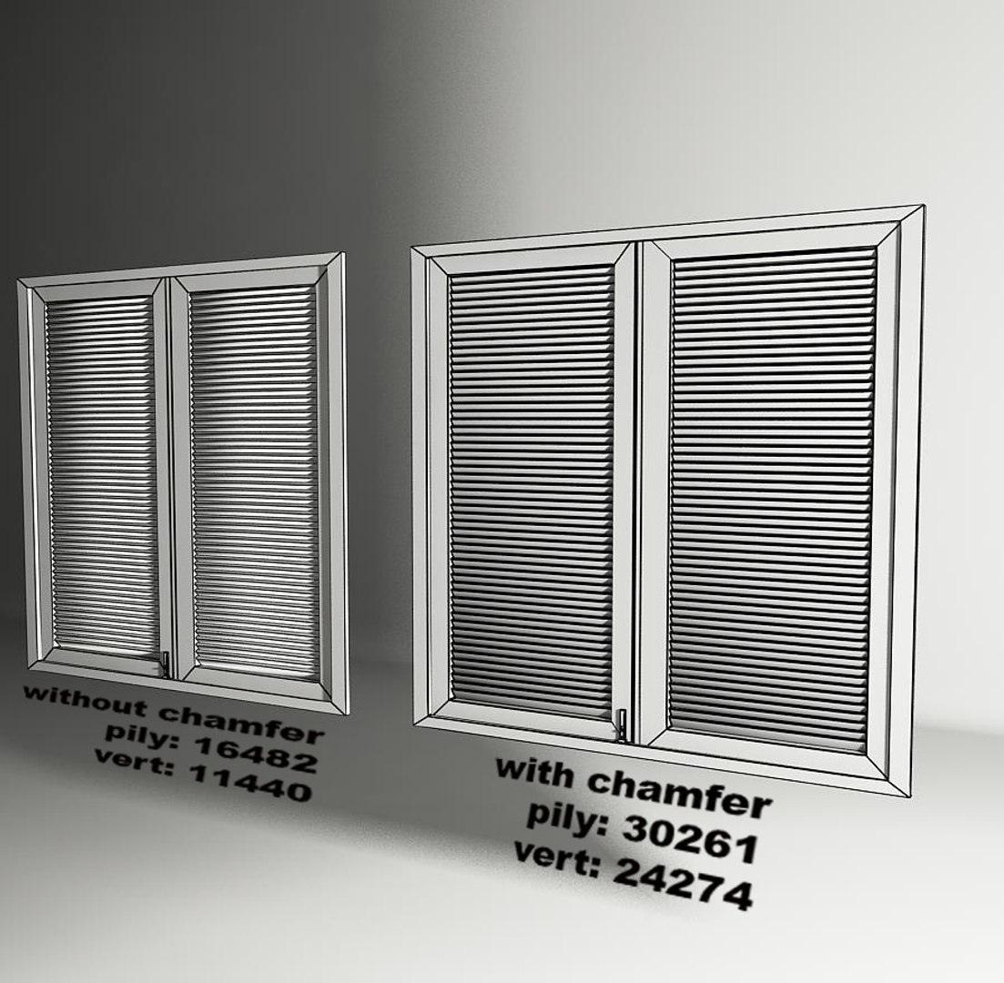 3d Window Blind Model