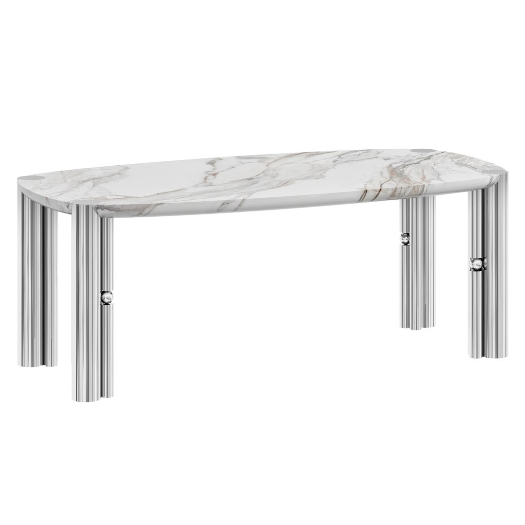 FRAME DINING TABLE 3D model - TurboSquid 2069663