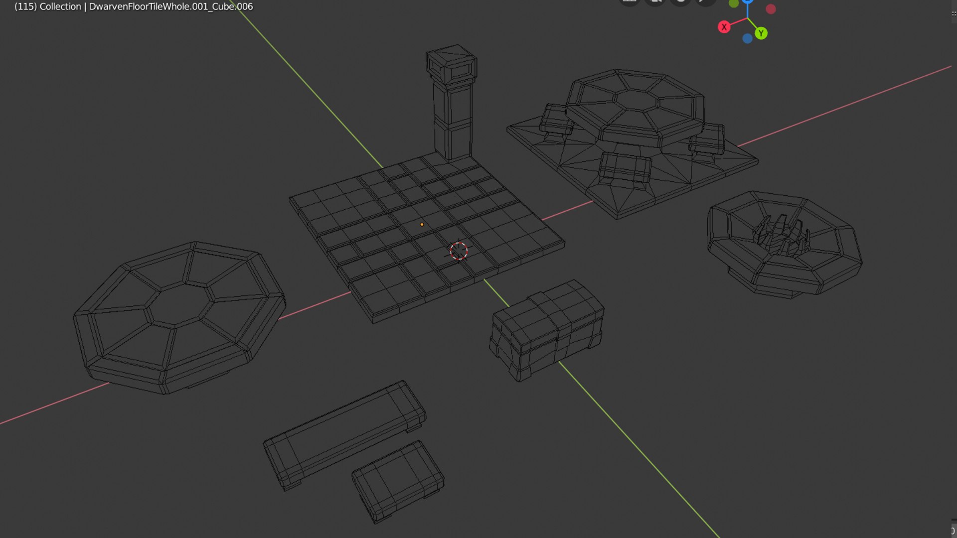 3D printable tile gaming model - TurboSquid 1510913