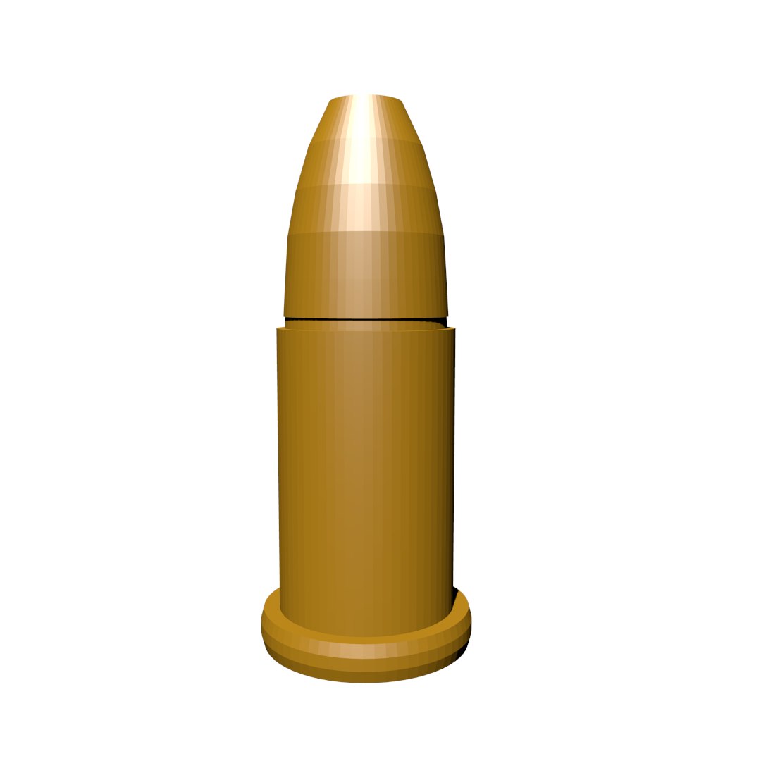 3d Model Pack Bullet Shell S