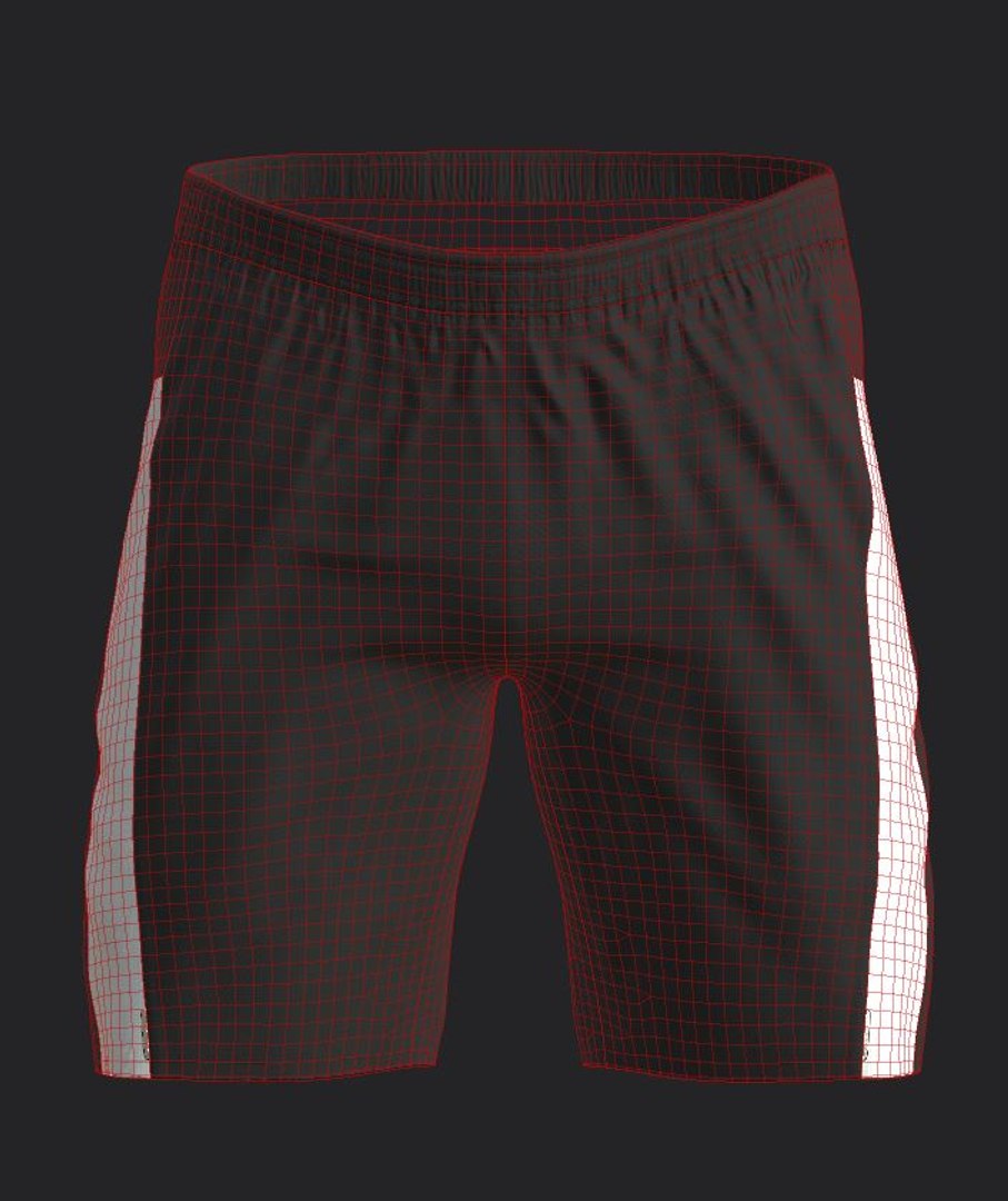 3D Model Sport Shorts - TurboSquid 1469354