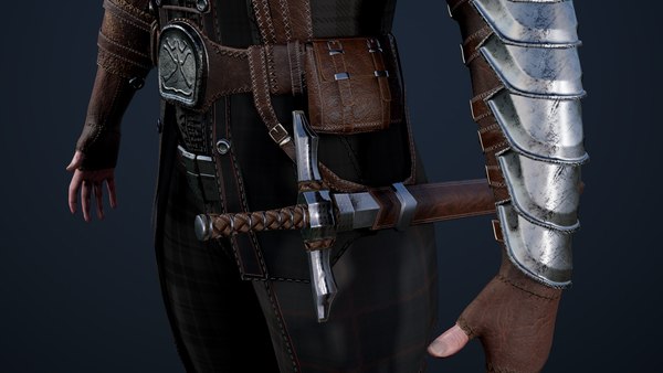 Character assassin secretive 3D model - TurboSquid 1544638