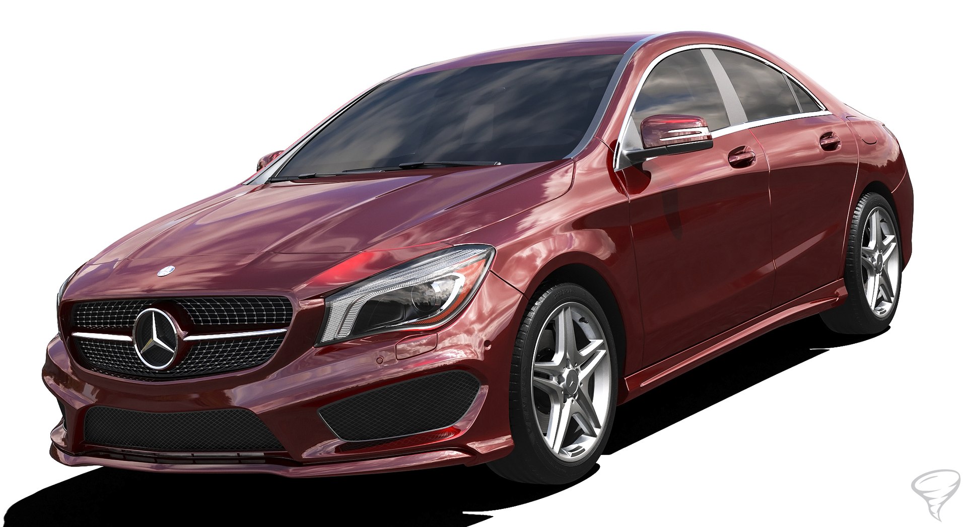 3d Model Of Mercedes Benz Cla 2015