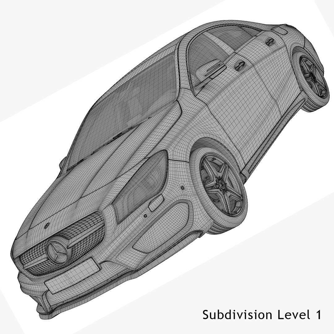 3d Model Of Mercedes Benz Cla 2015