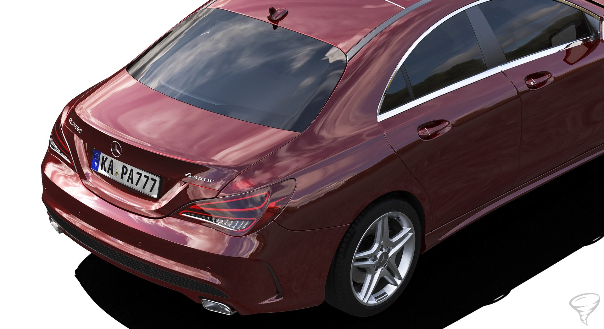 3d Model Of Mercedes Benz Cla 2015
