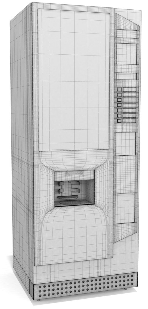 3D Coffee Vending Machine - TurboSquid 1647101
