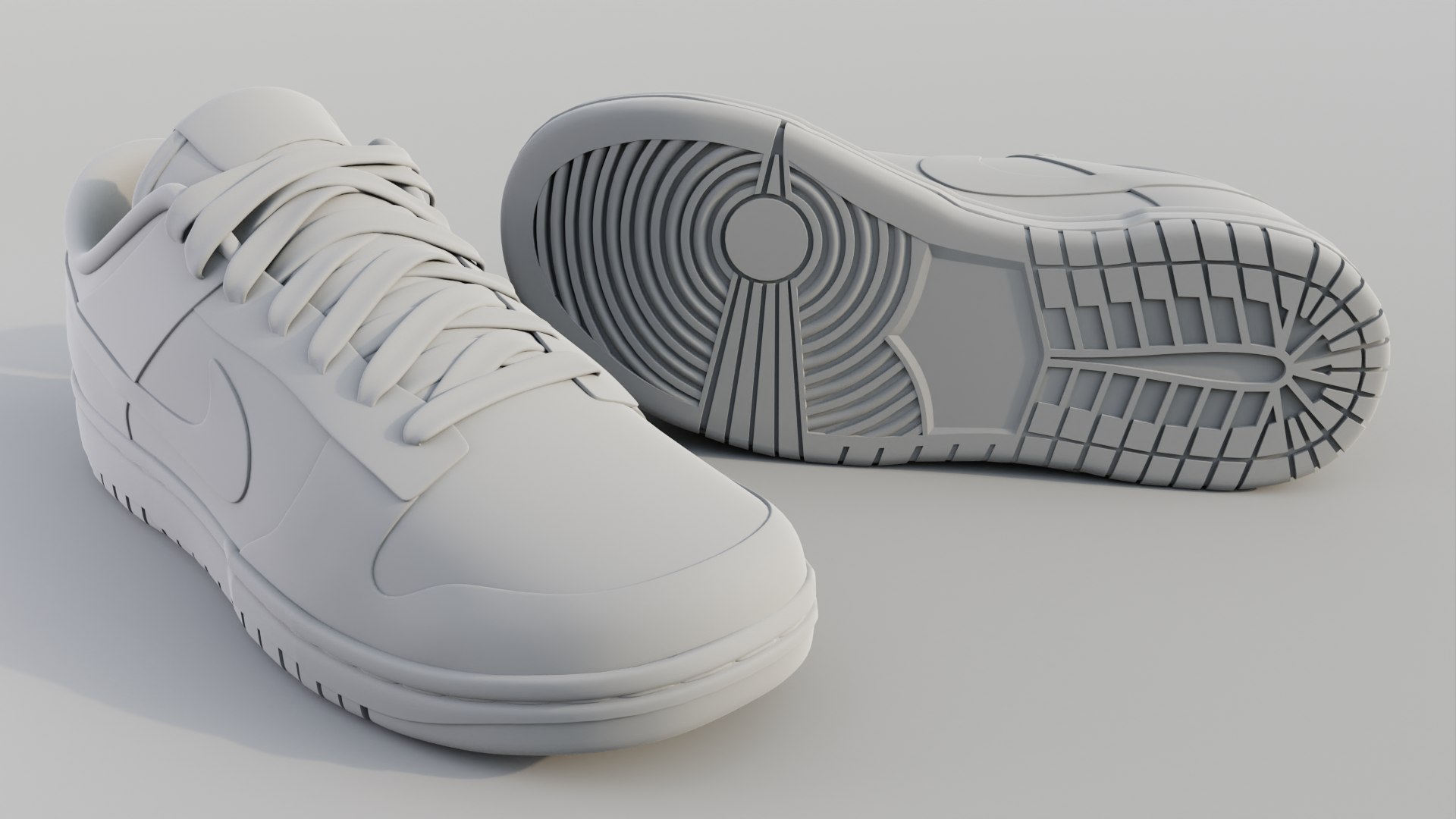 3D Nike Dunk Low Custom - TurboSquid 2118396