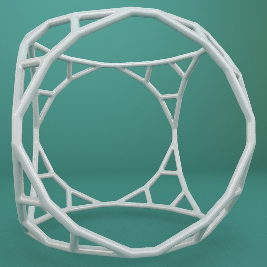 Geometric Shape 3d Model