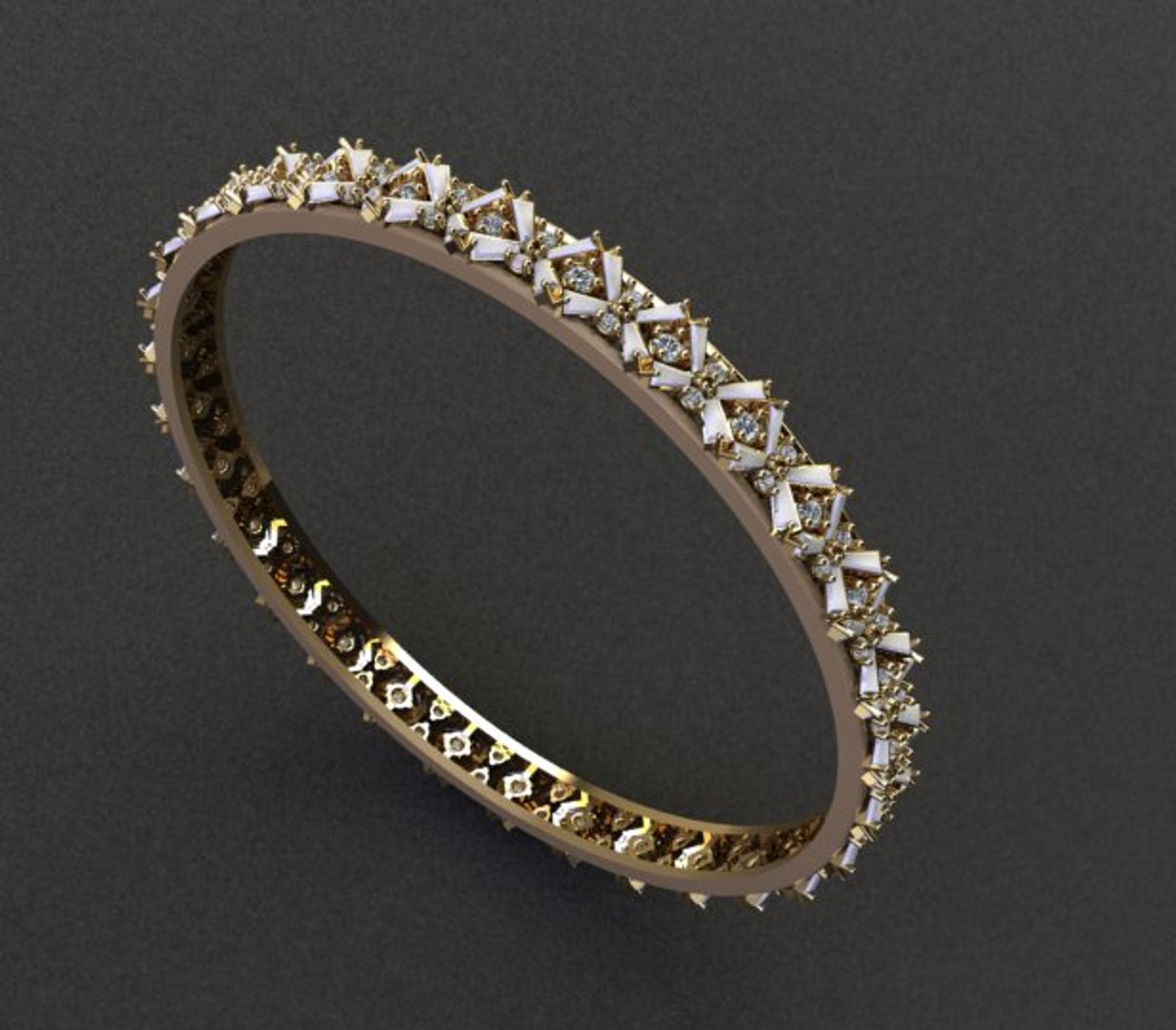 3D bangles bracelets jewellery - TurboSquid 1621414