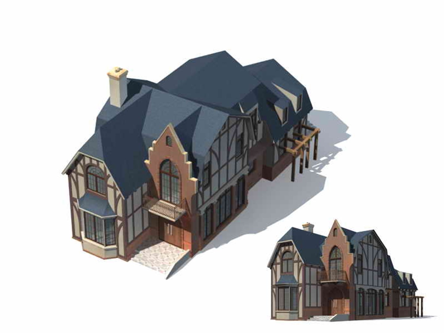 3d max exterior rendering