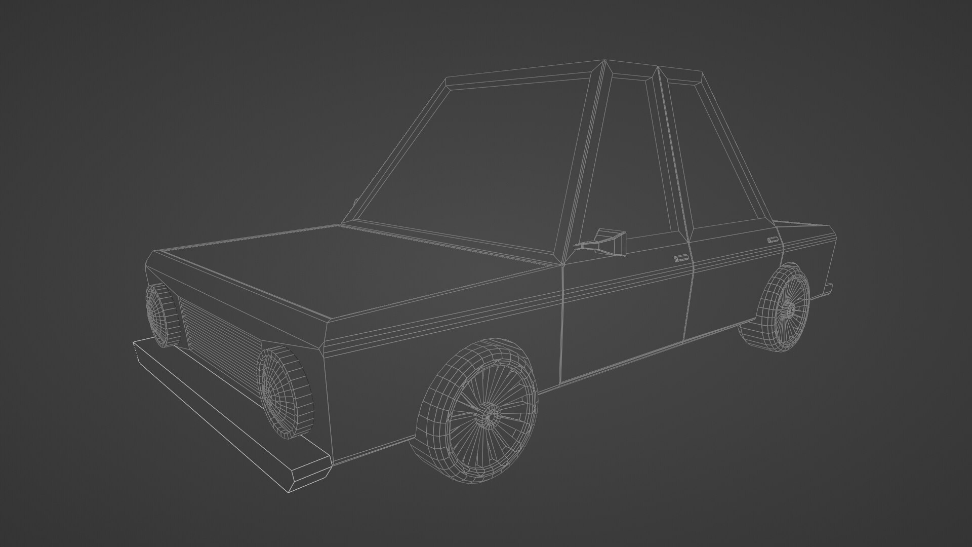 Free 3D Car Low Poly Model - TurboSquid 1987721