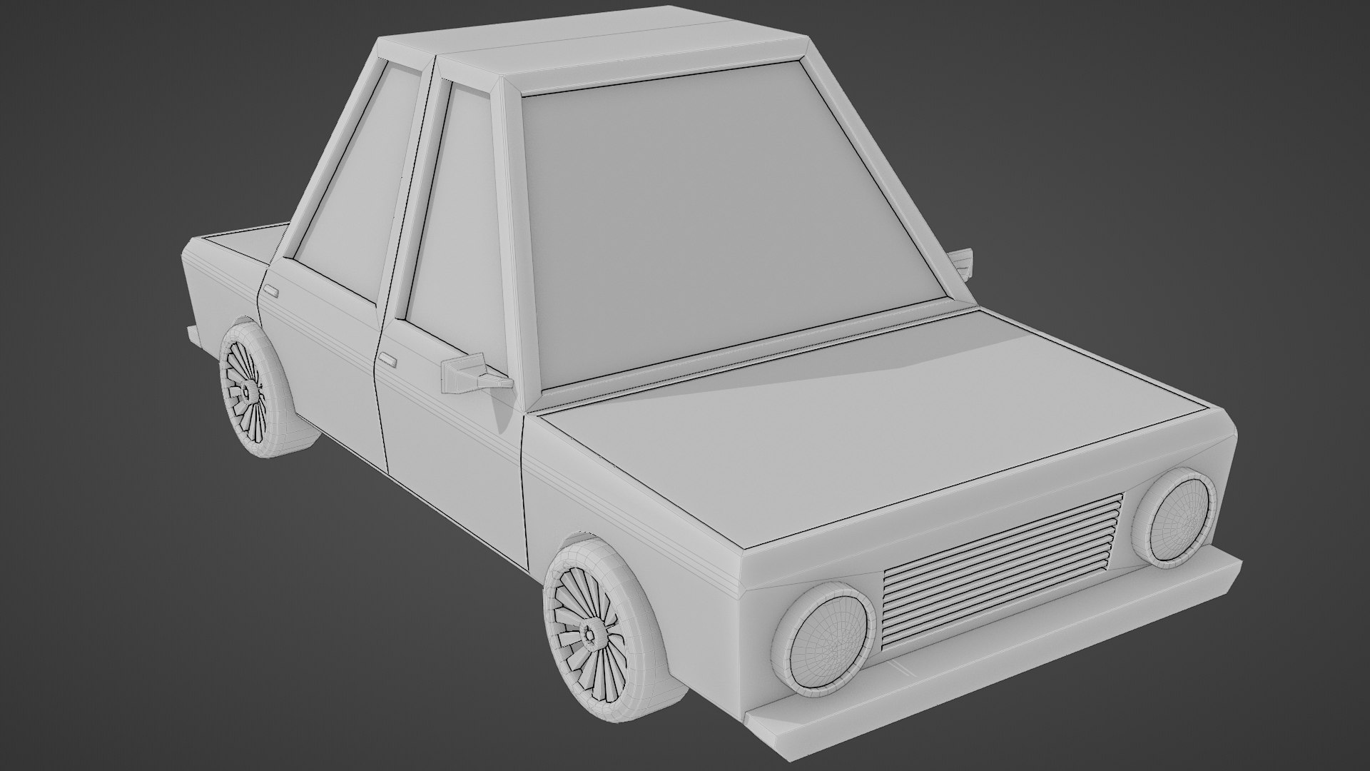 Free 3D Car Low Poly Model - TurboSquid 1987721