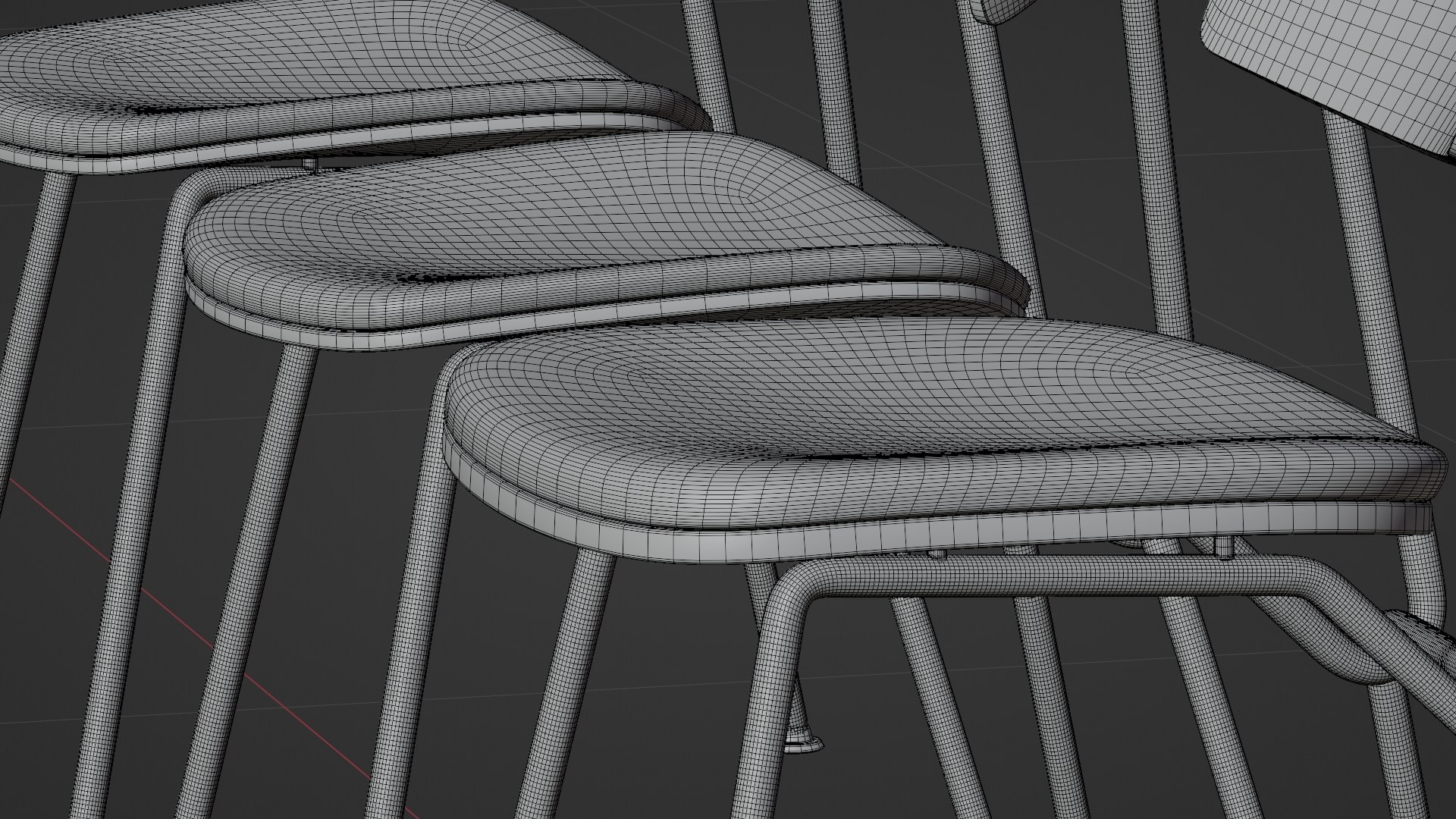 Modern Strain Chair 3D - TurboSquid 2218827