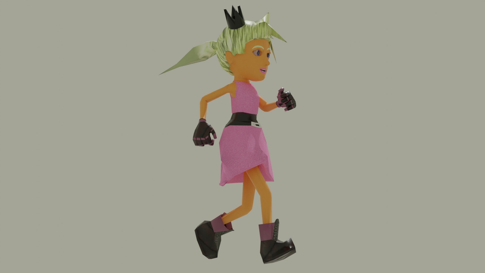 Princess Player 3D - TurboSquid 1936133