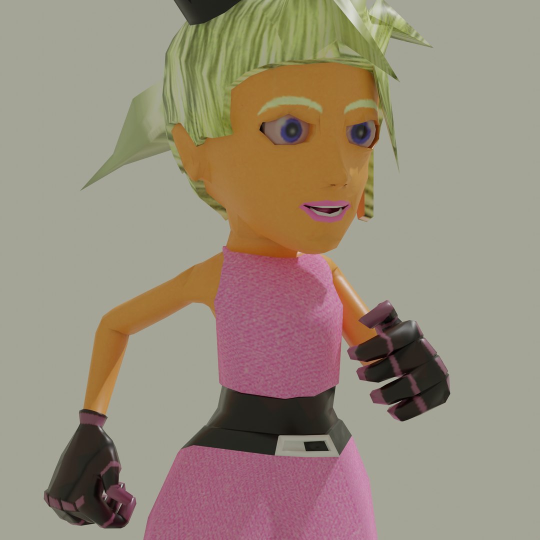 Princess Player 3D - TurboSquid 1936133