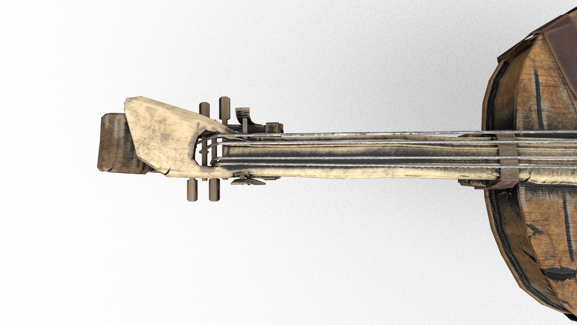 3D Fiddle Texturing Model - TurboSquid 1696252