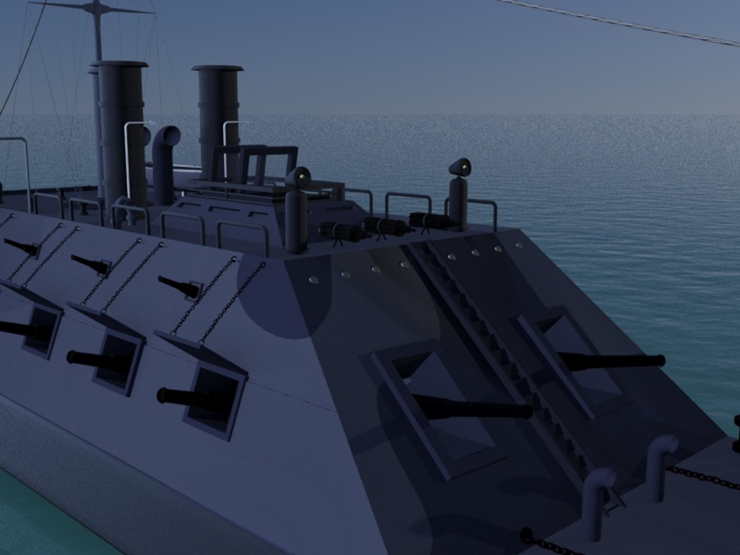 3D Ironclad Css Arkansas - TurboSquid 1323243