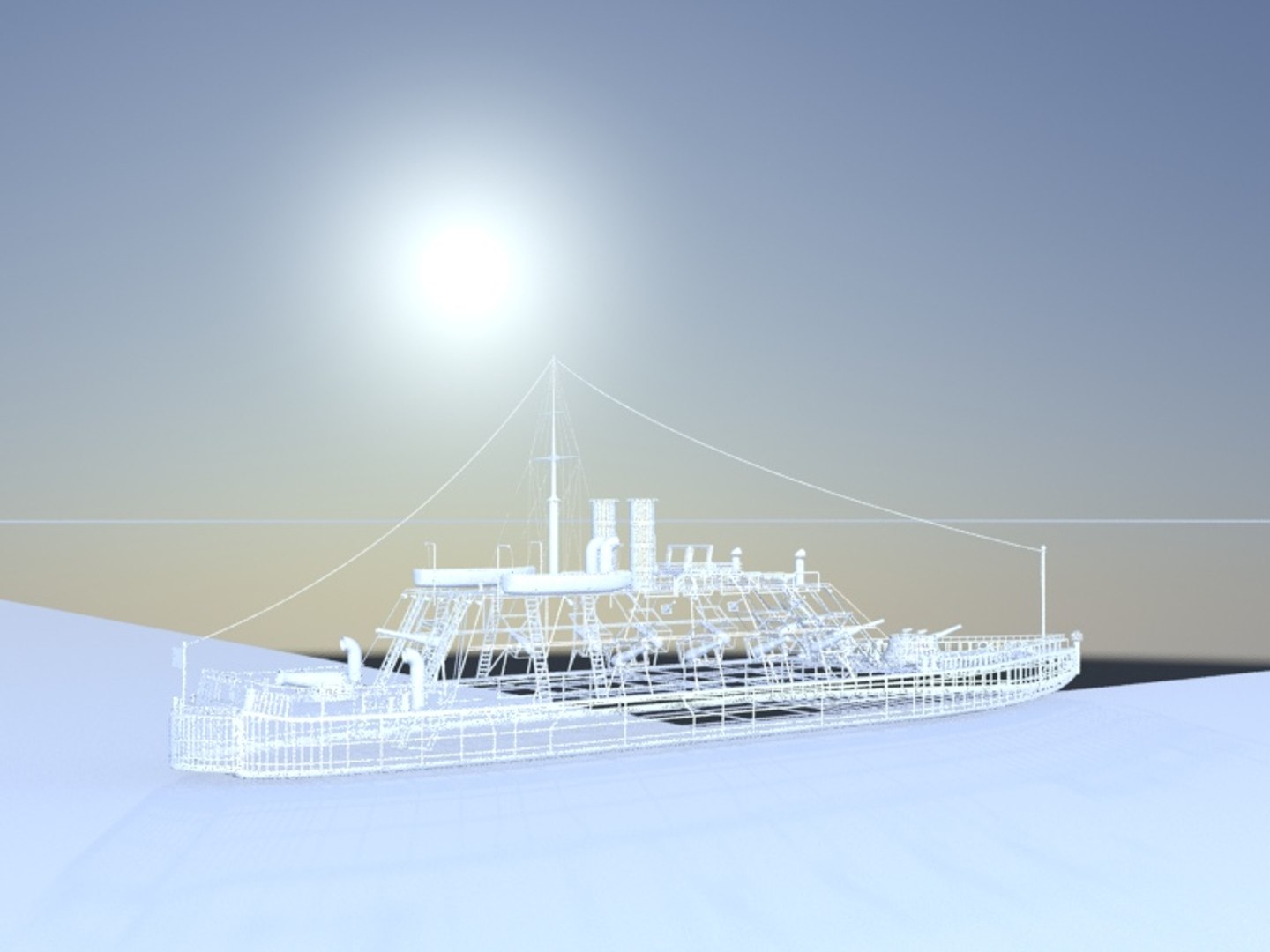 3D Ironclad Css Arkansas - TurboSquid 1323243