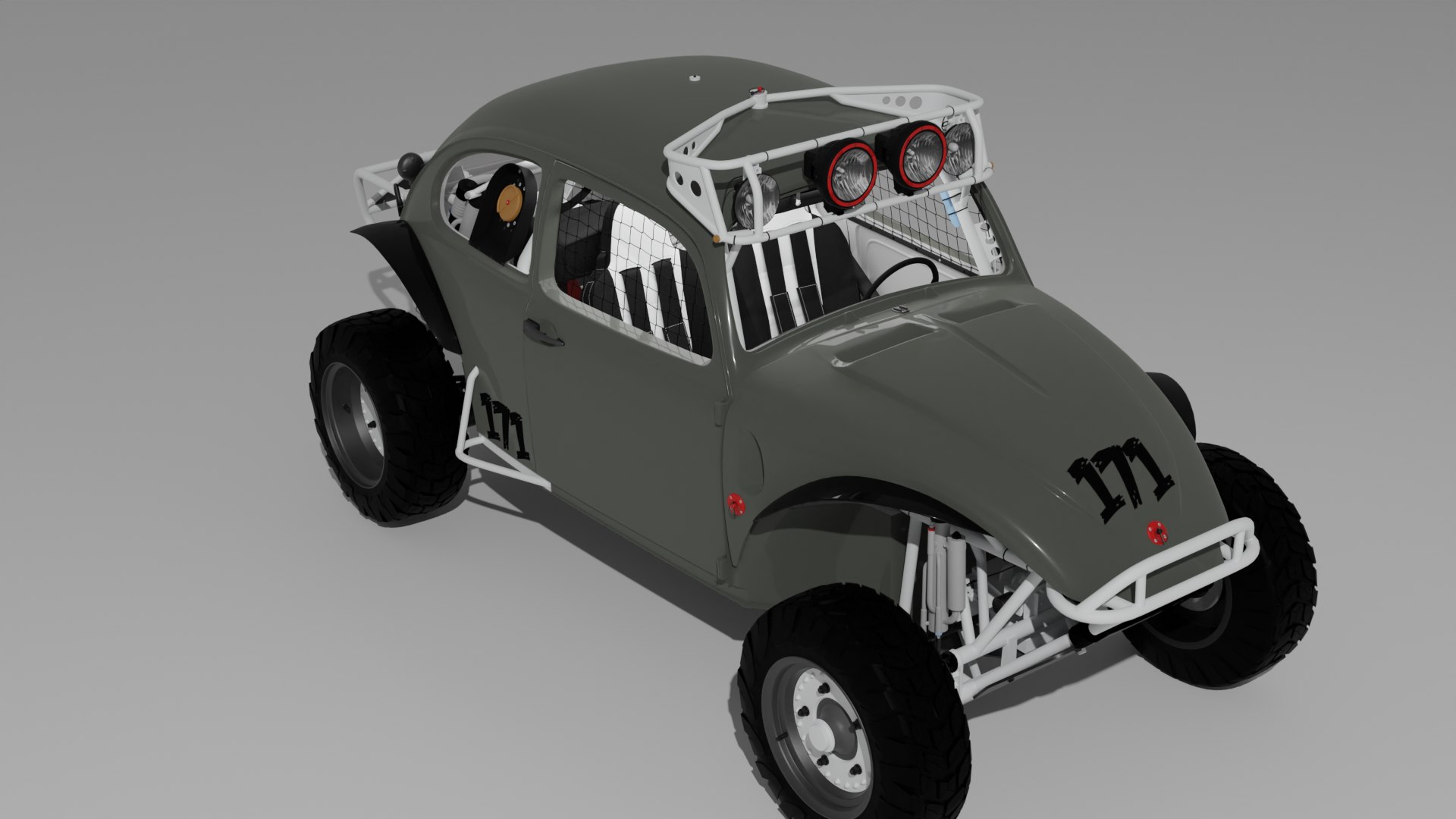 Baja Beetle 3D Model - Off-Road Buggy 3D Model - TurboSquid 2317363