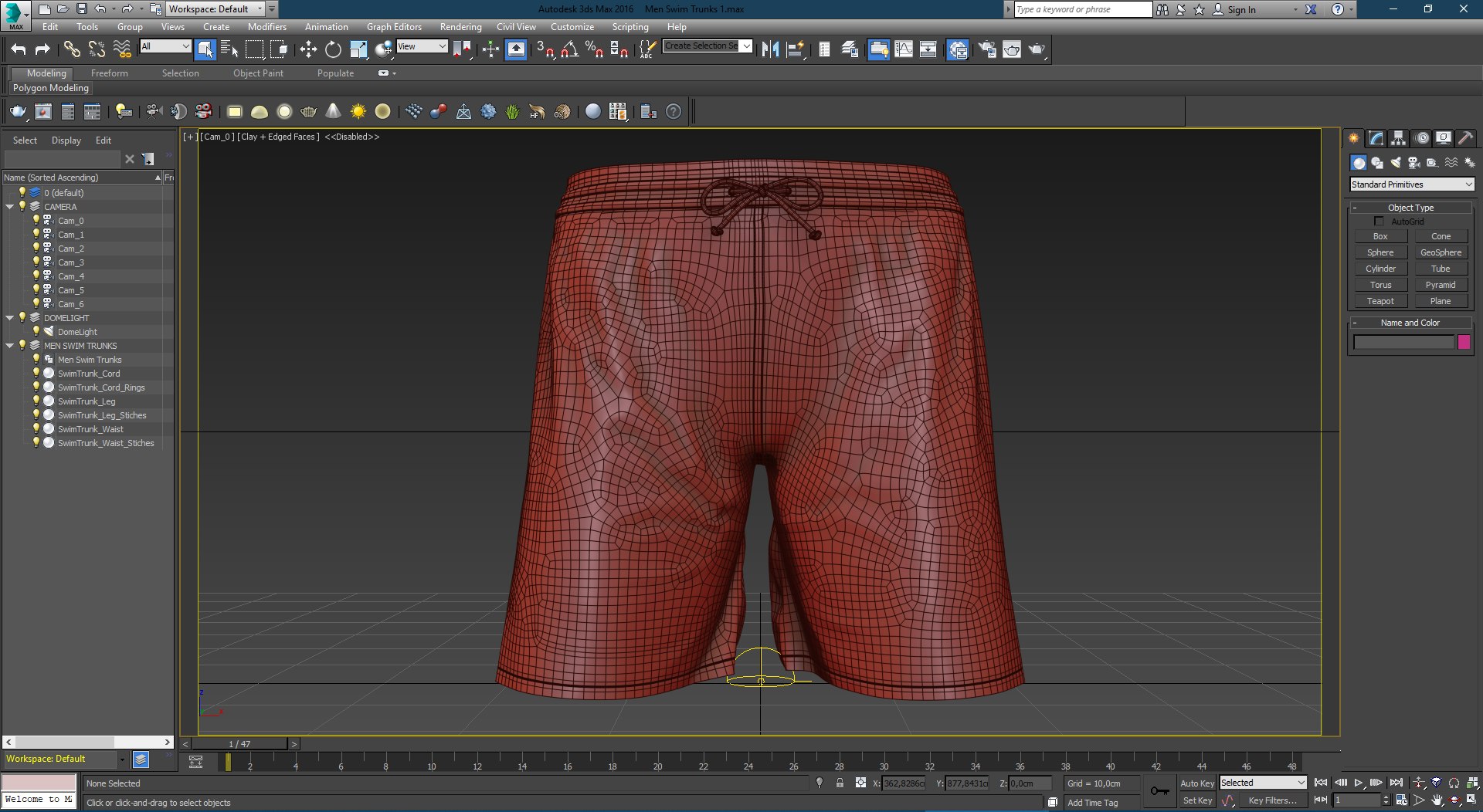 3D Men Trunks - TurboSquid 1408384