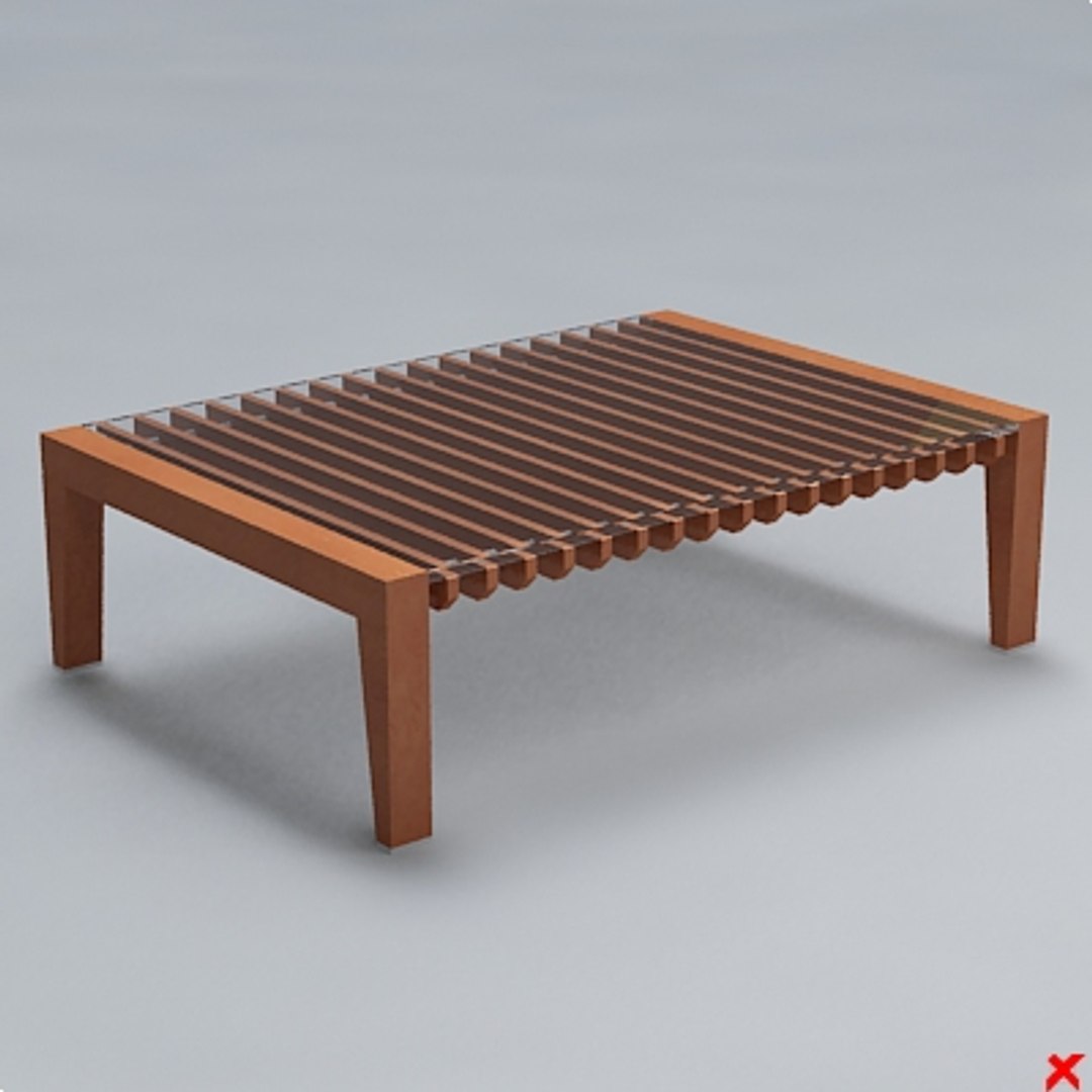 Free Table Coffee 3d Model