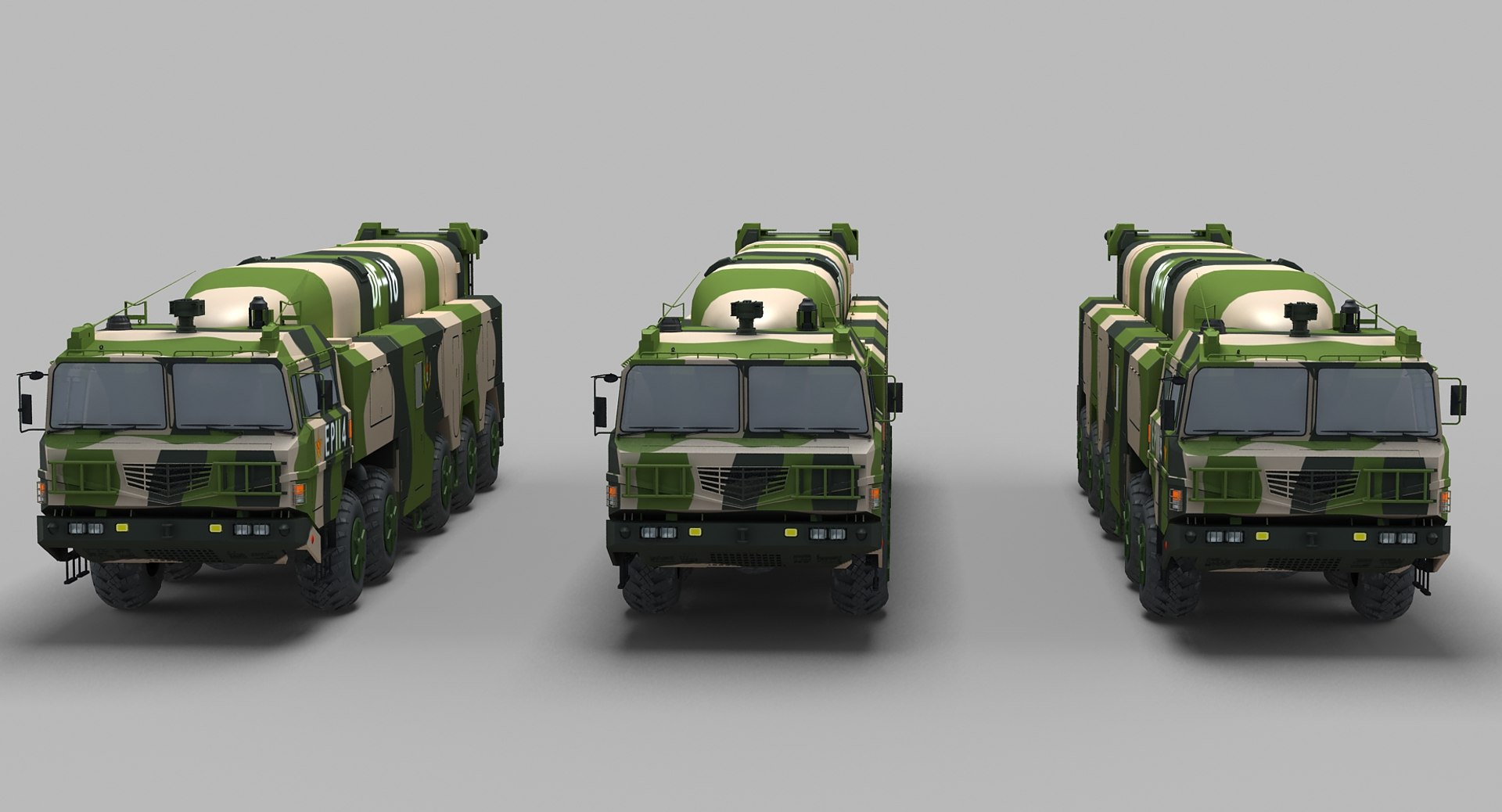 Chinese Df-16 Missile 3D Model - TurboSquid 1387486