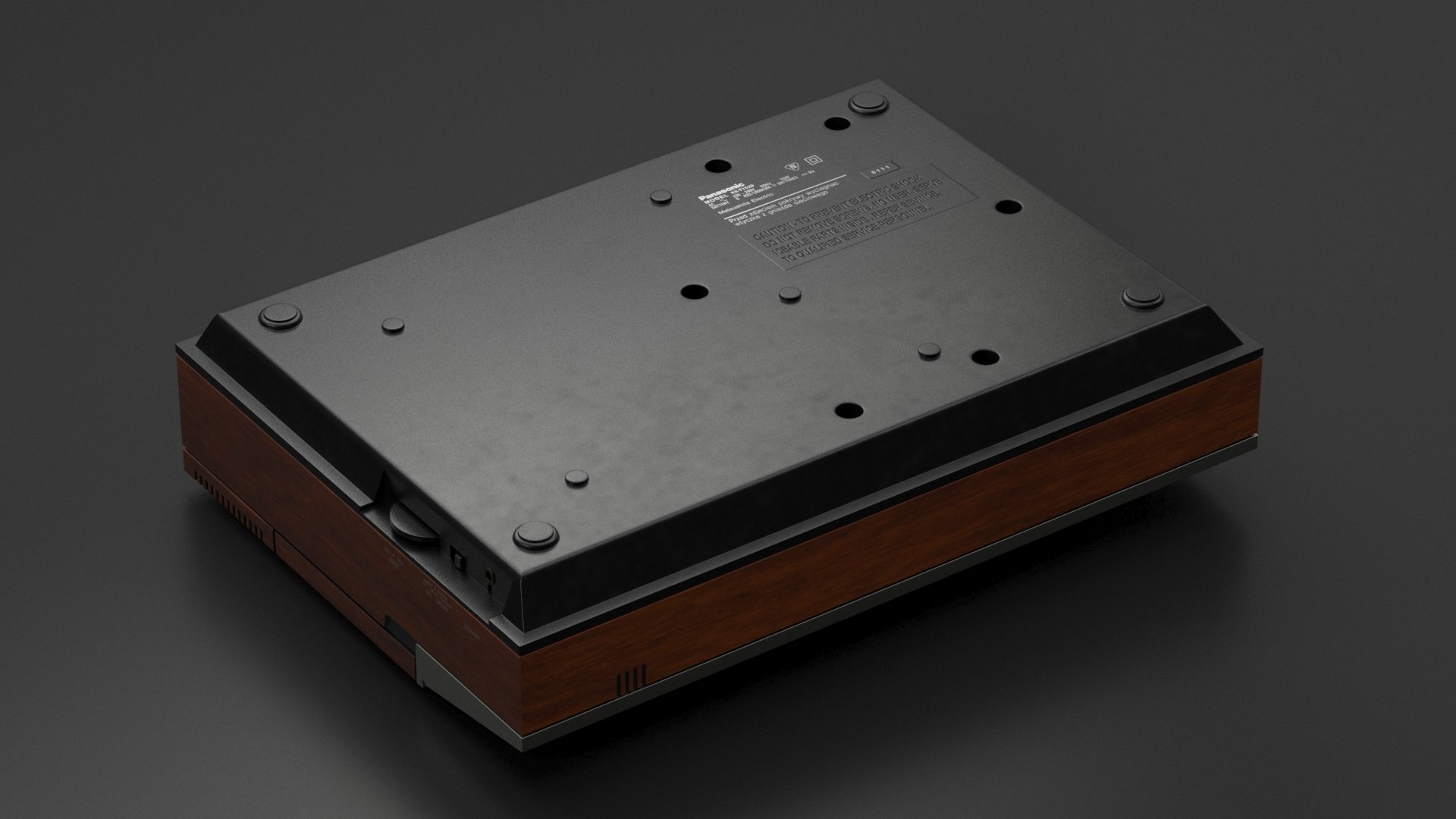 3D Vintage Panasonic Recorders Collection Model - TurboSquid 2098267