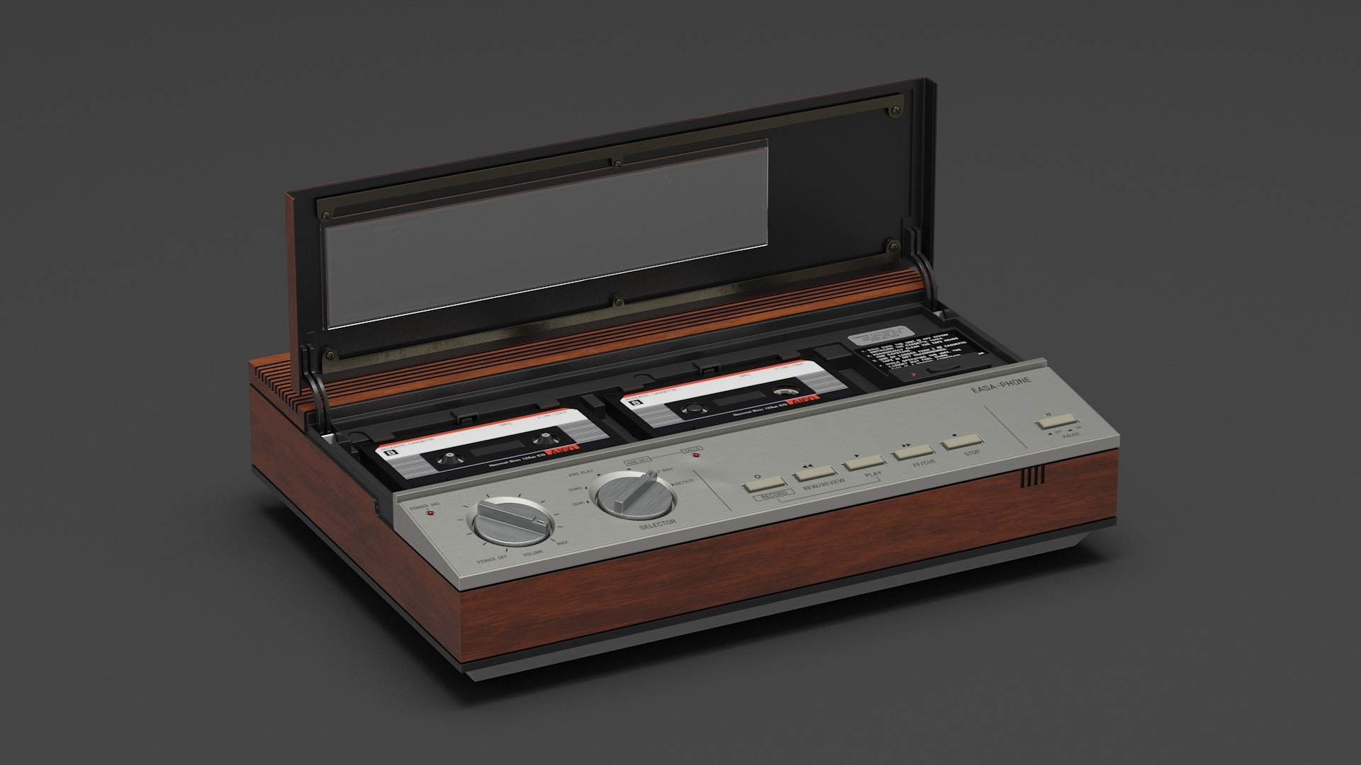 3D Vintage Panasonic Recorders Collection Model - TurboSquid 2098267