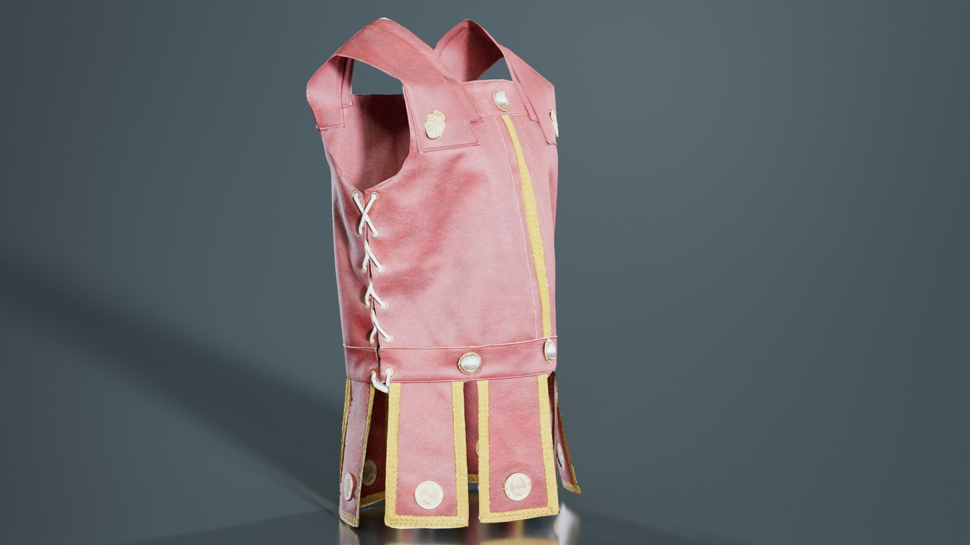 Leather Soldier Armor Remastered 3D Model - TurboSquid 2359898