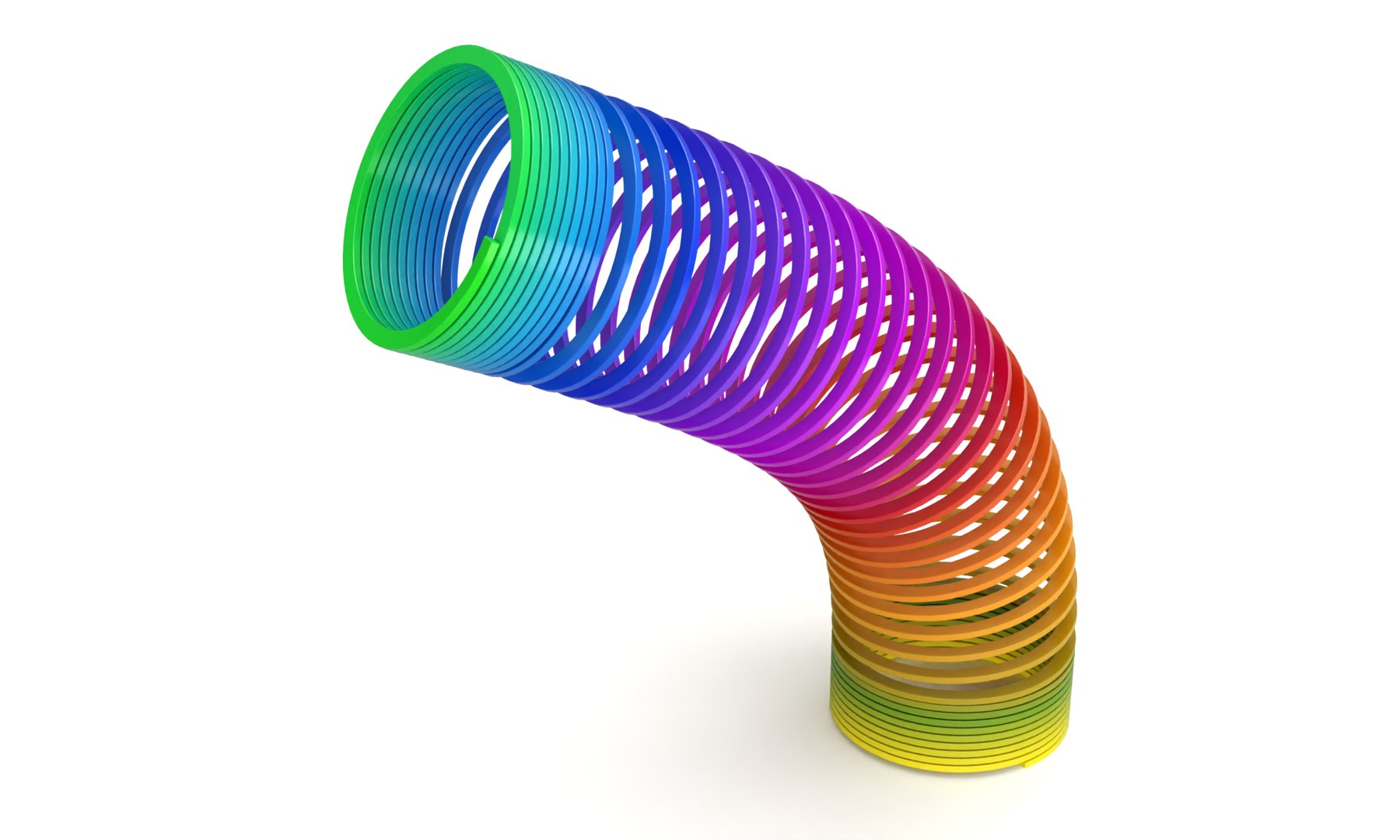 Animated Slinky Toy 3D Model - TurboSquid 2326152