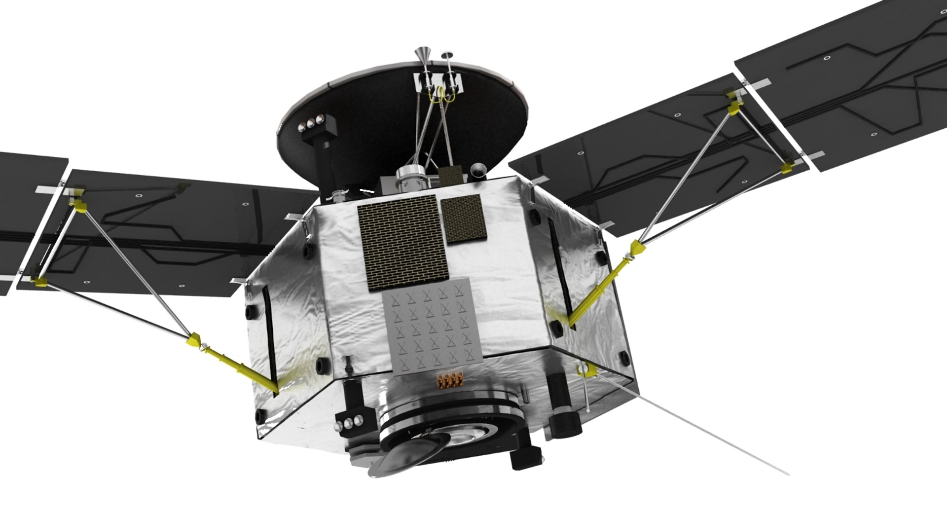 3d max juno spacecraft