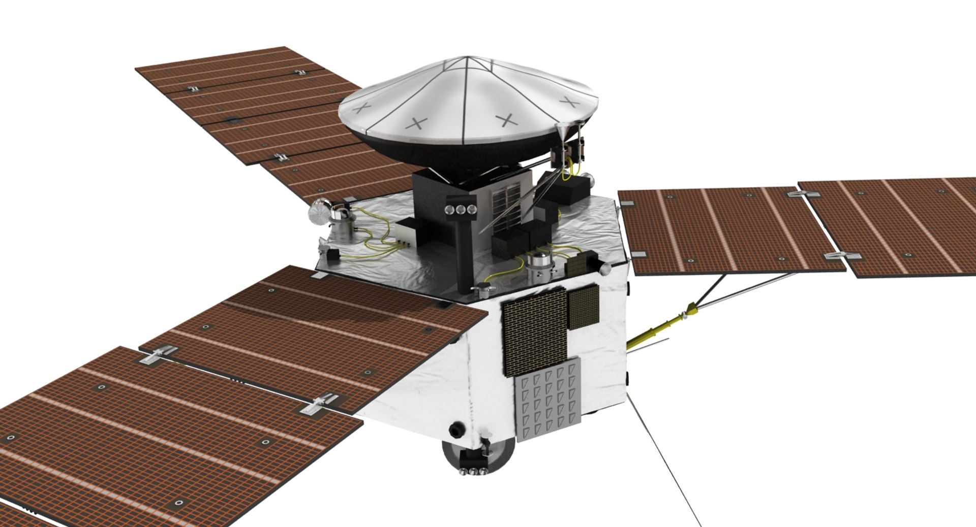 3d max juno spacecraft