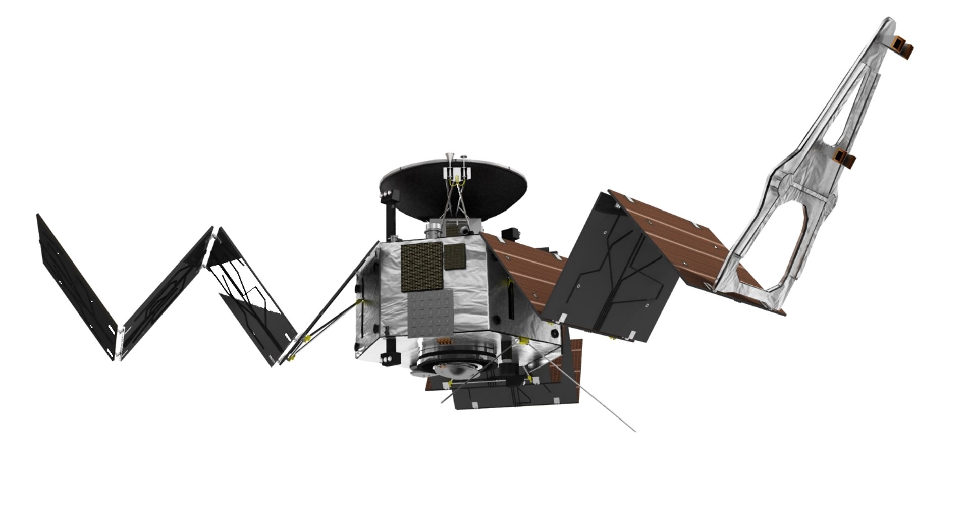 3d max juno spacecraft